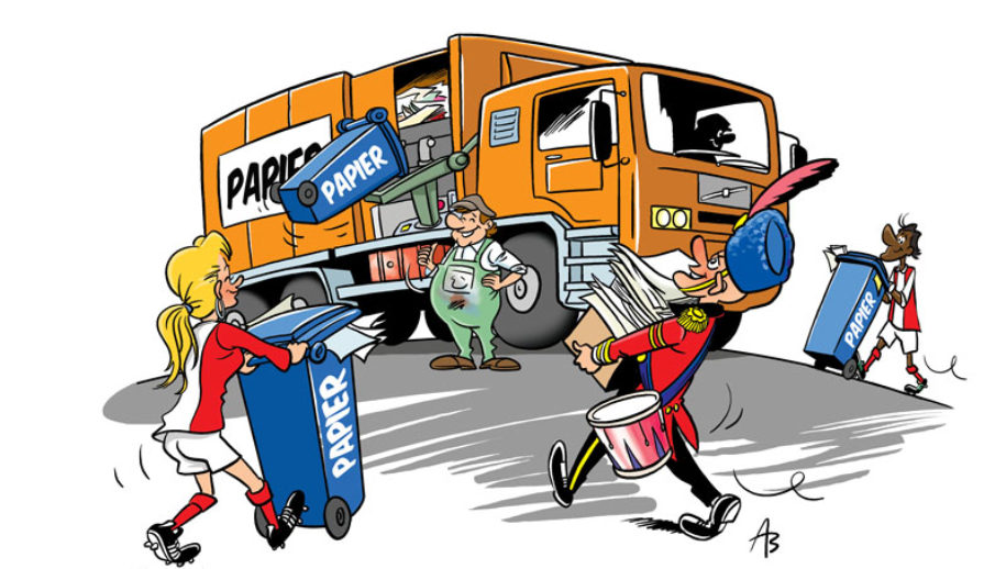 Let op: oud papier ophalen verandert in 2024 - Meer Riethoven